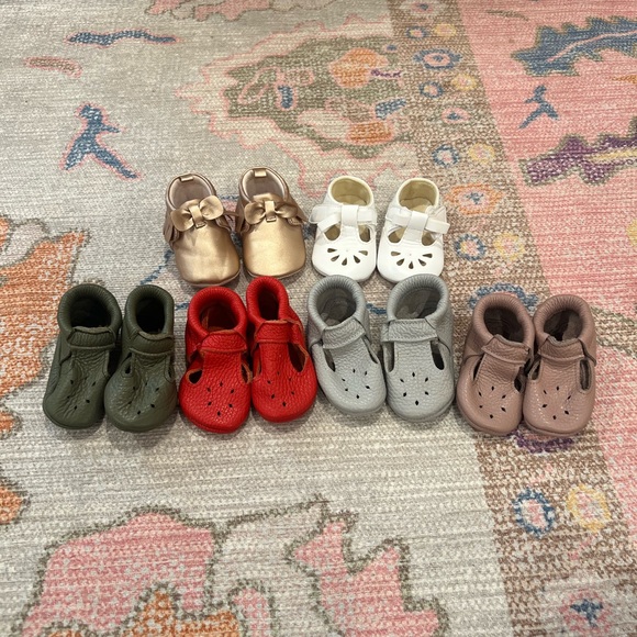 Shoes | Bundle Of Infant Soft Shoes | Poshmark
